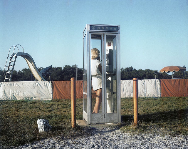 Phone Booth, 1980. Photo by John Goodman. – The Payphone Project